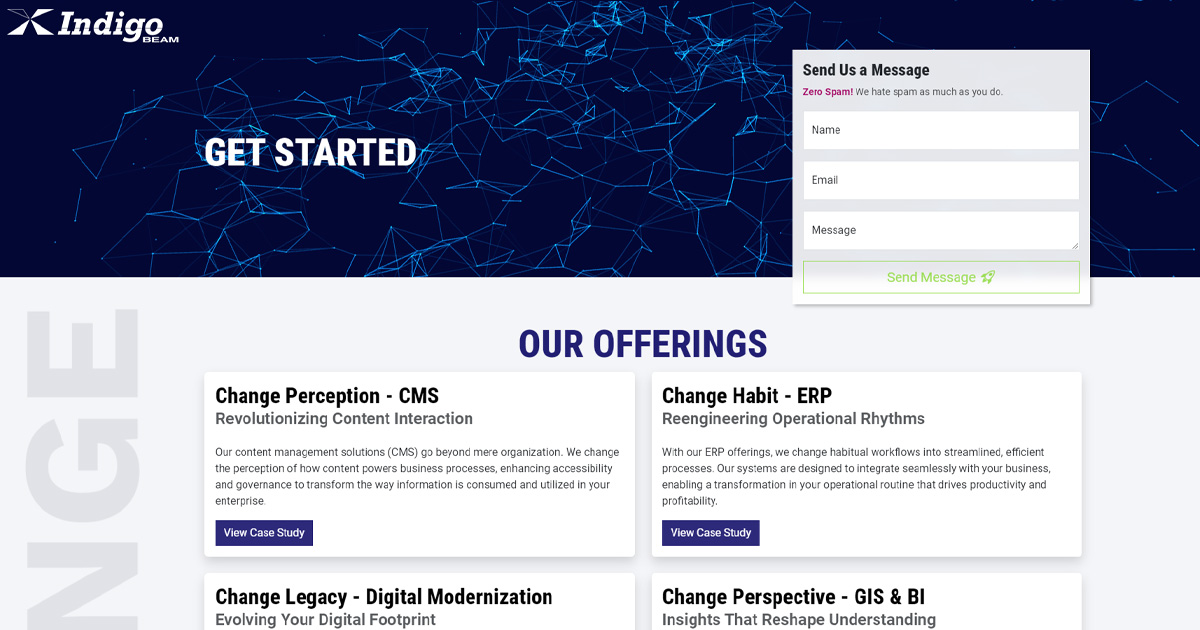 Contact Indigo Beam | How Can We Help?