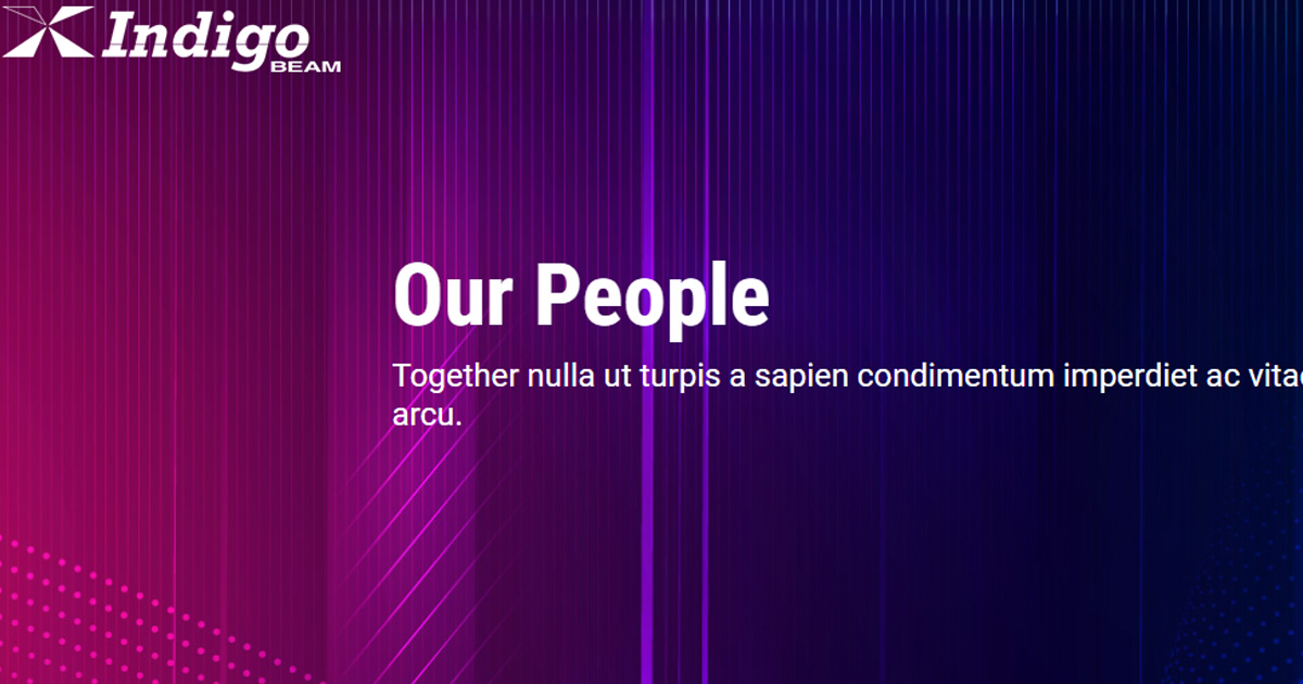 Indigo Beam | Who We Are